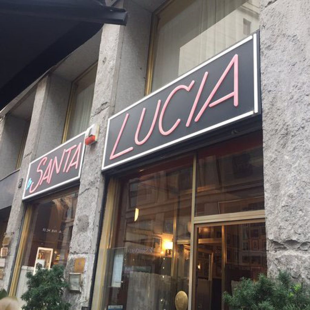 Ristorante "A Santa Lucia" a Milano